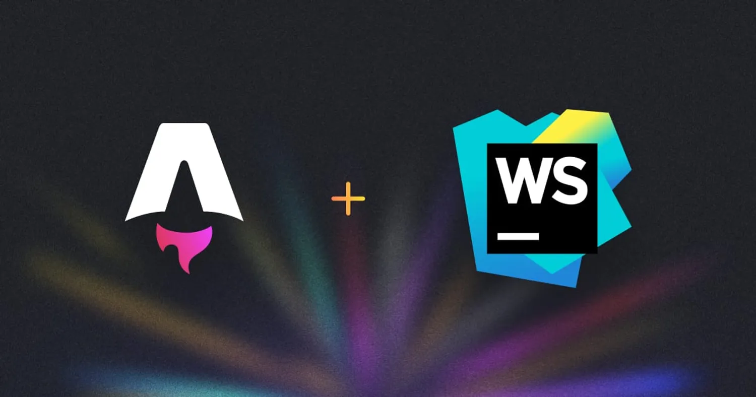 WebStorm announces official support for Astro | Astro